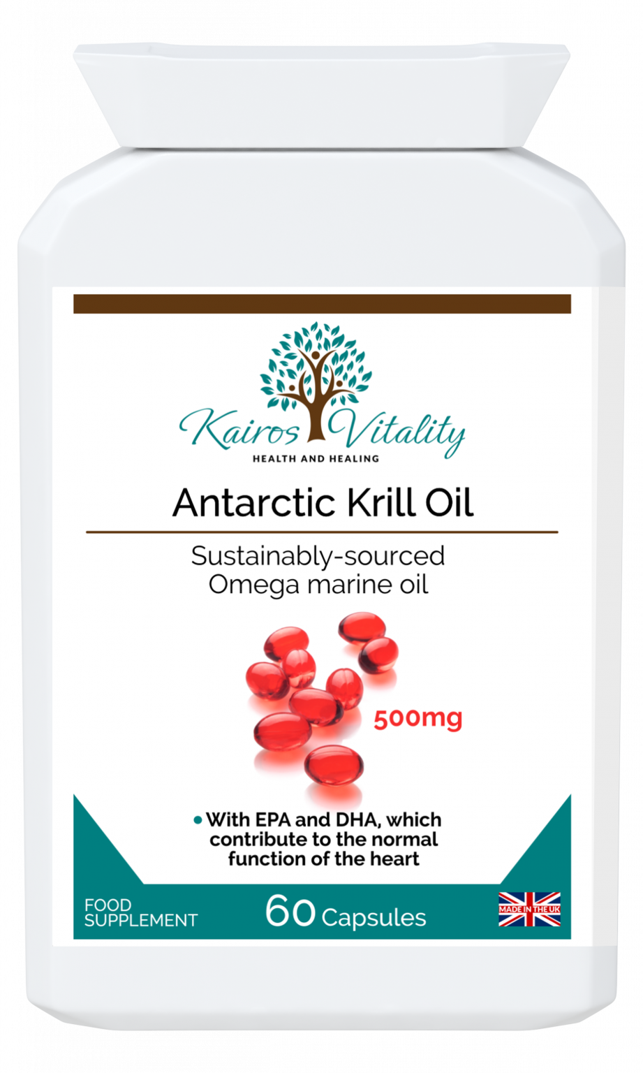 Antarctic Krill Oil - Kairos Vitality Health and Healing