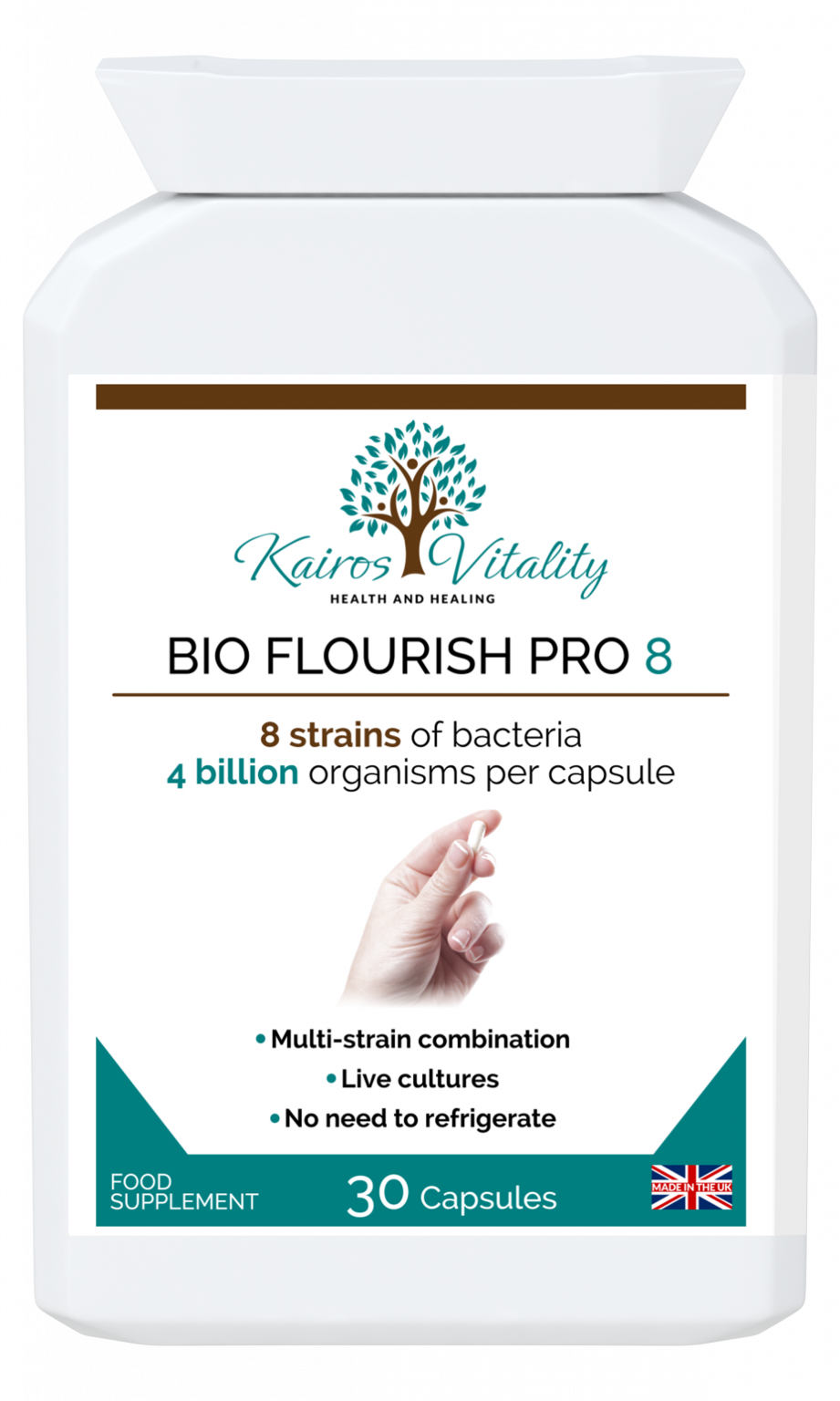 BIO FLOURISH PRO 8 - Kairos Vitality Health and Healing